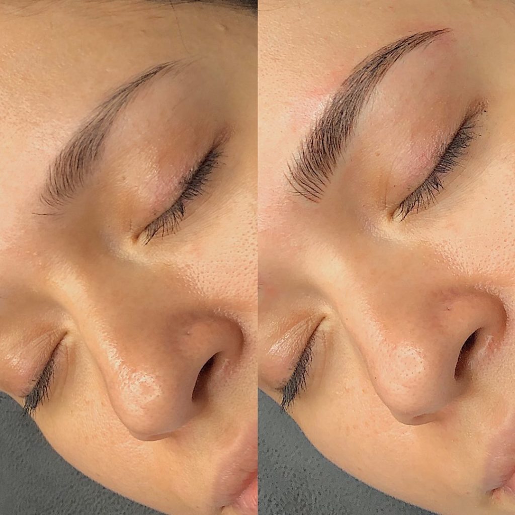 Microblading en Barcelona - Cejas pelo a pelo - Family Art Tattoo